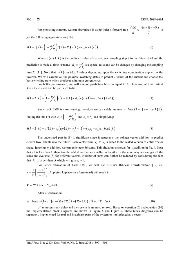 Modular Approach to Implement Model Predictive Control on Three Phase Voltage Source Inverter | PDF