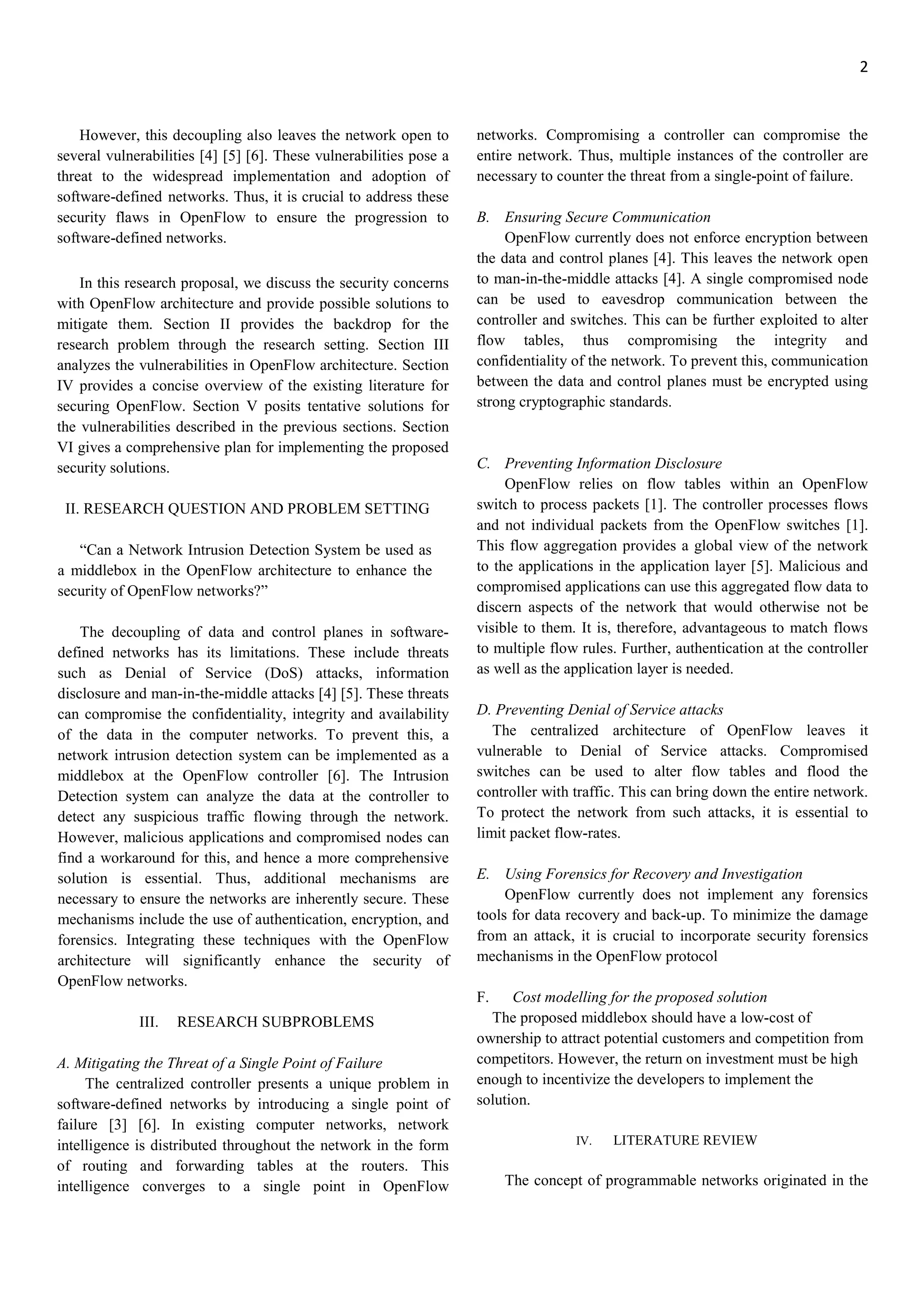 Enhancing Security in OpenFlow | PDF