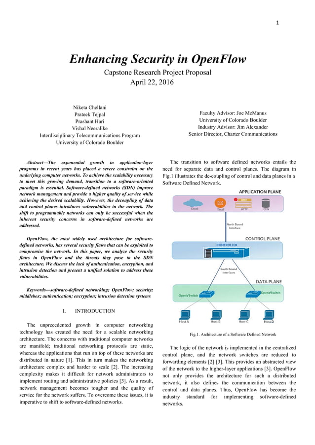 Enhancing Security in OpenFlow | PDF