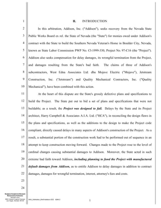 AAA_Arbitration_Brief-Addison[1] | PDF