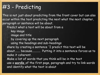 Eight Interesting Ways to Teach Reading Comprehension in the Clas | PPT