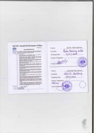 Training Passport | PDF