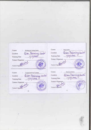 Training Passport | PDF