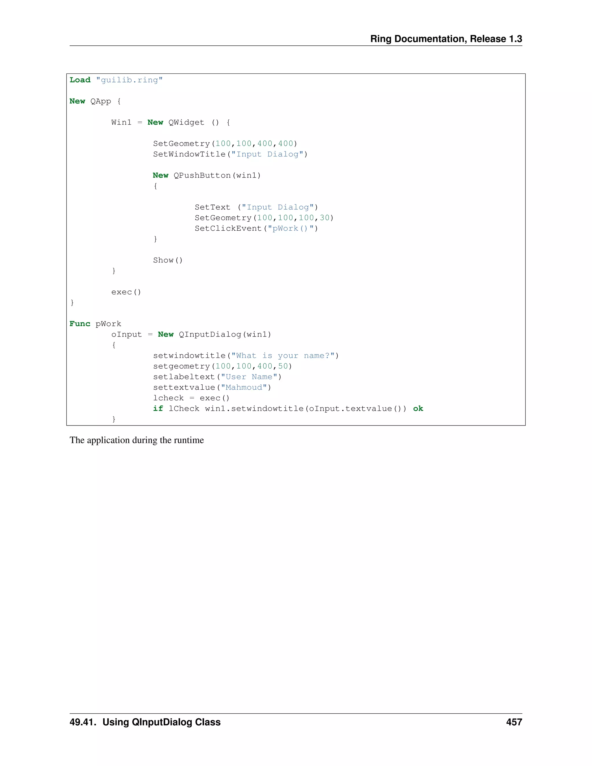 The Ring programming language version 1.3 book - Part 48 of 88 | PDF