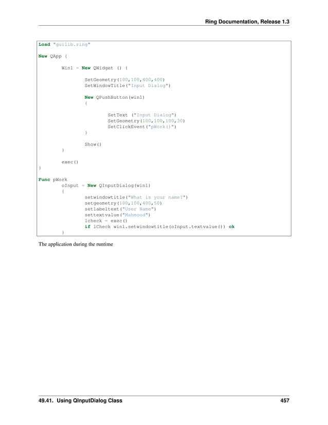 The Ring programming language version 1.3 book - Part 48 of 88 | PDF