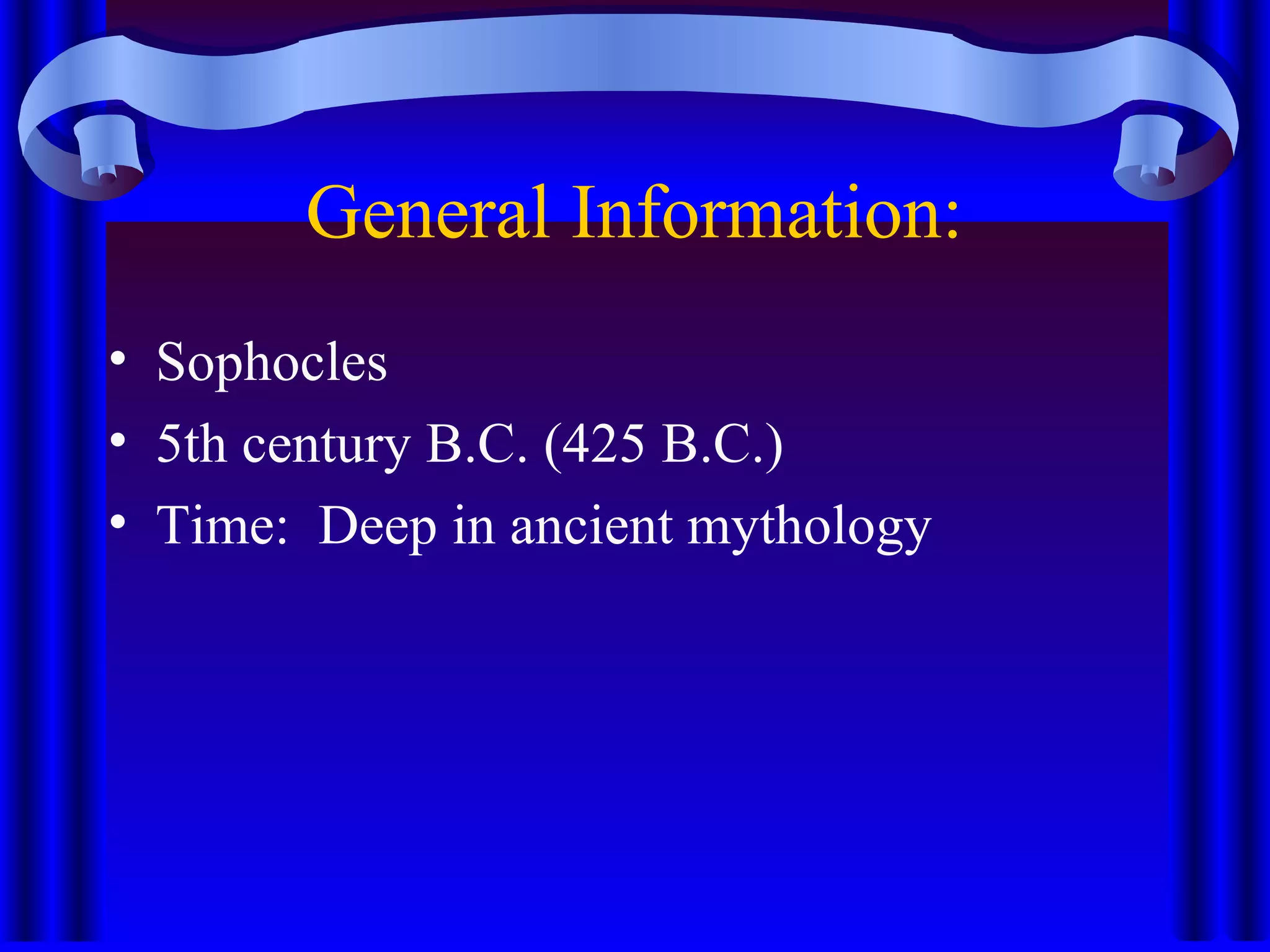 Oedipus Rex | PPT | Free Download