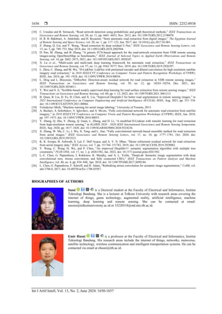 Effect of dataset distribution on automatic road extraction in very high-resolution orthophoto ...