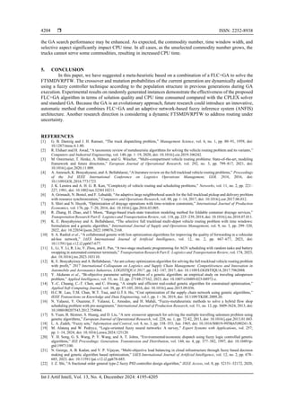 A fuzzy logic-genetic algorithm for full truckload transportation problem | PDF
