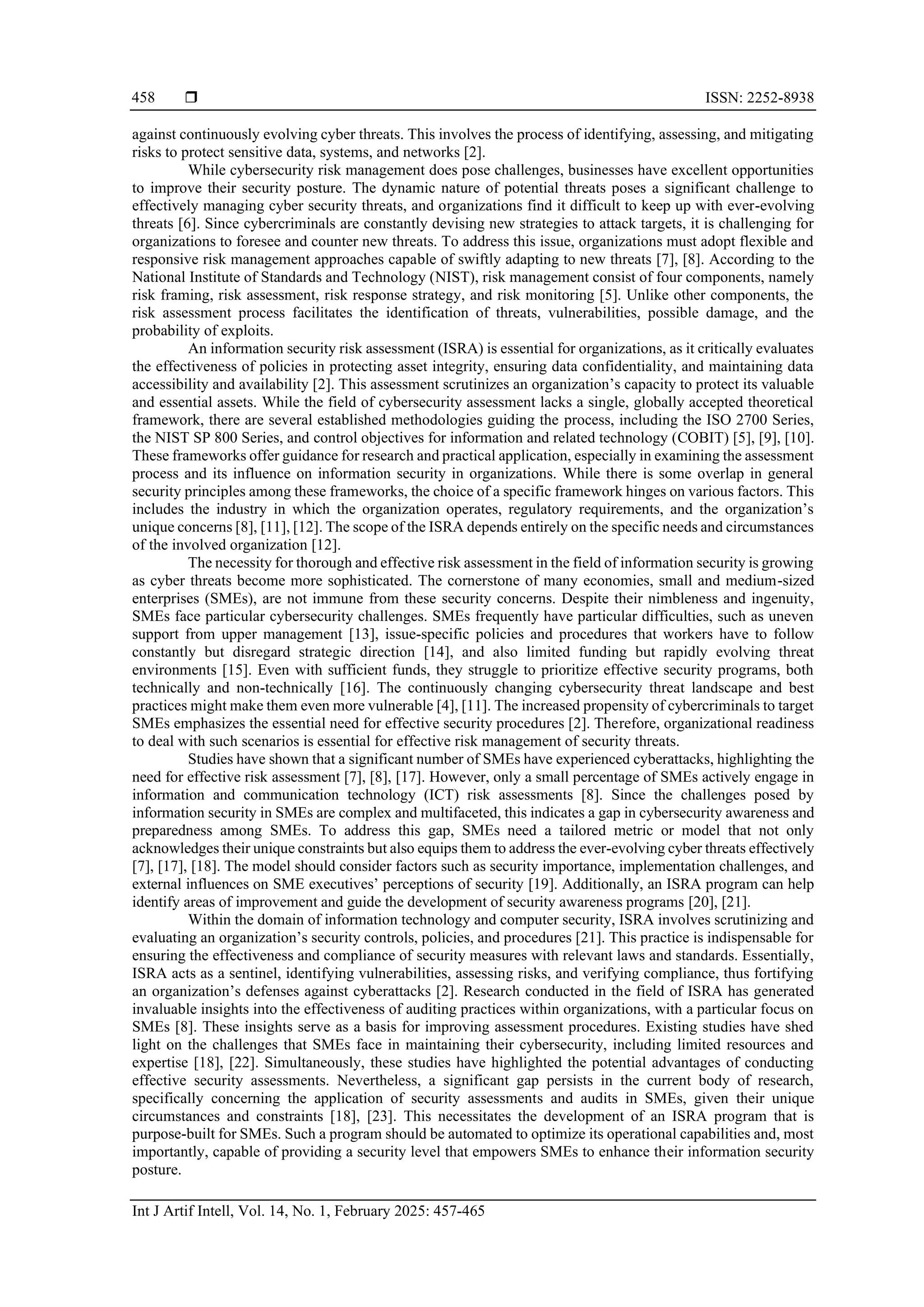 Machine learning methods for classification and prediction information security risk assessment ...