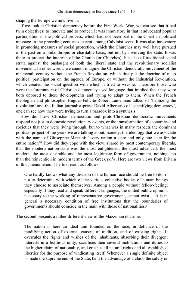 Christian Democracy in Europe since 1945 Michael Gehler | PDF