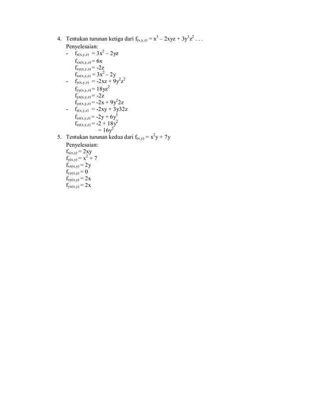 Contoh-soal-kalkulus-iii | PDF