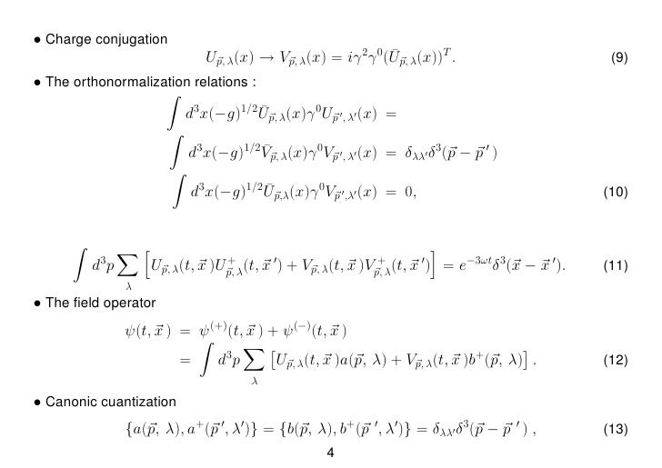 Cosmin Crucean: Perturbative QED on de Sitter Universe.