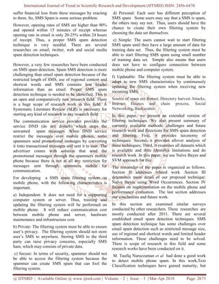 A Survey: SMS Spam Filtering | PDF