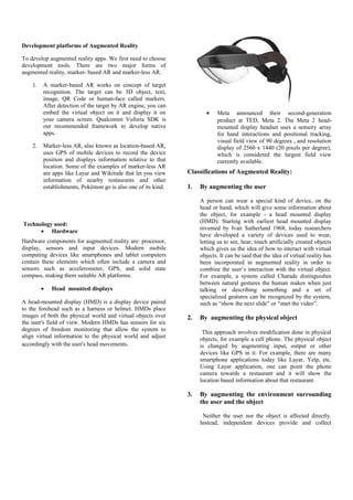 augmented reality paper presentation | DOC