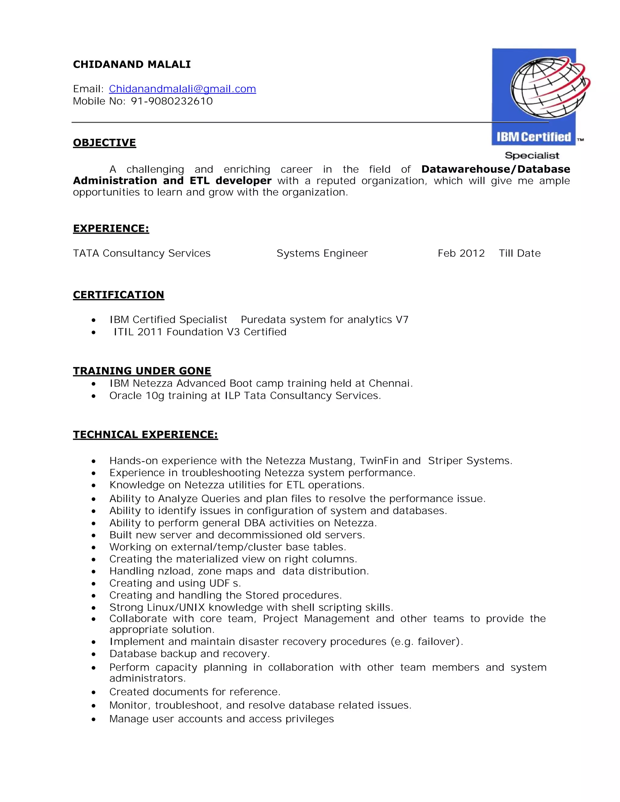 CHIDANAND MALALI | PDF