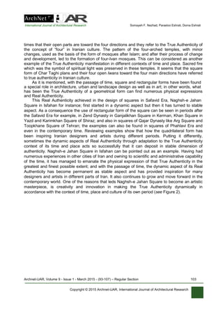 A definition of authenticity concept in conservation of cultural ...