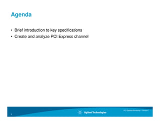 ADS Workshop on PCI Express(r) | PDF