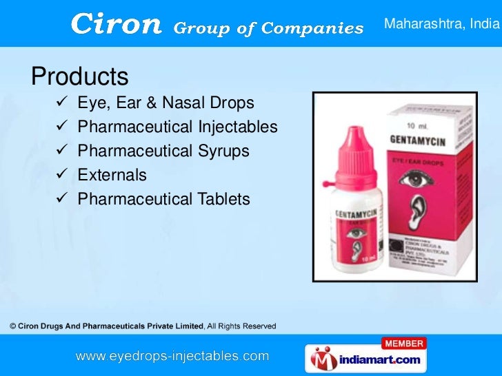 Pharmaceutical Syrups by Ciron Drugs And Pharmaceuticals Private Limi…