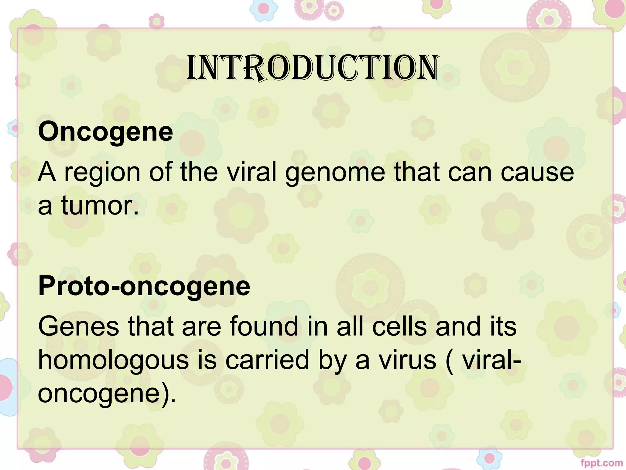 viral oncogenesis | PPT
