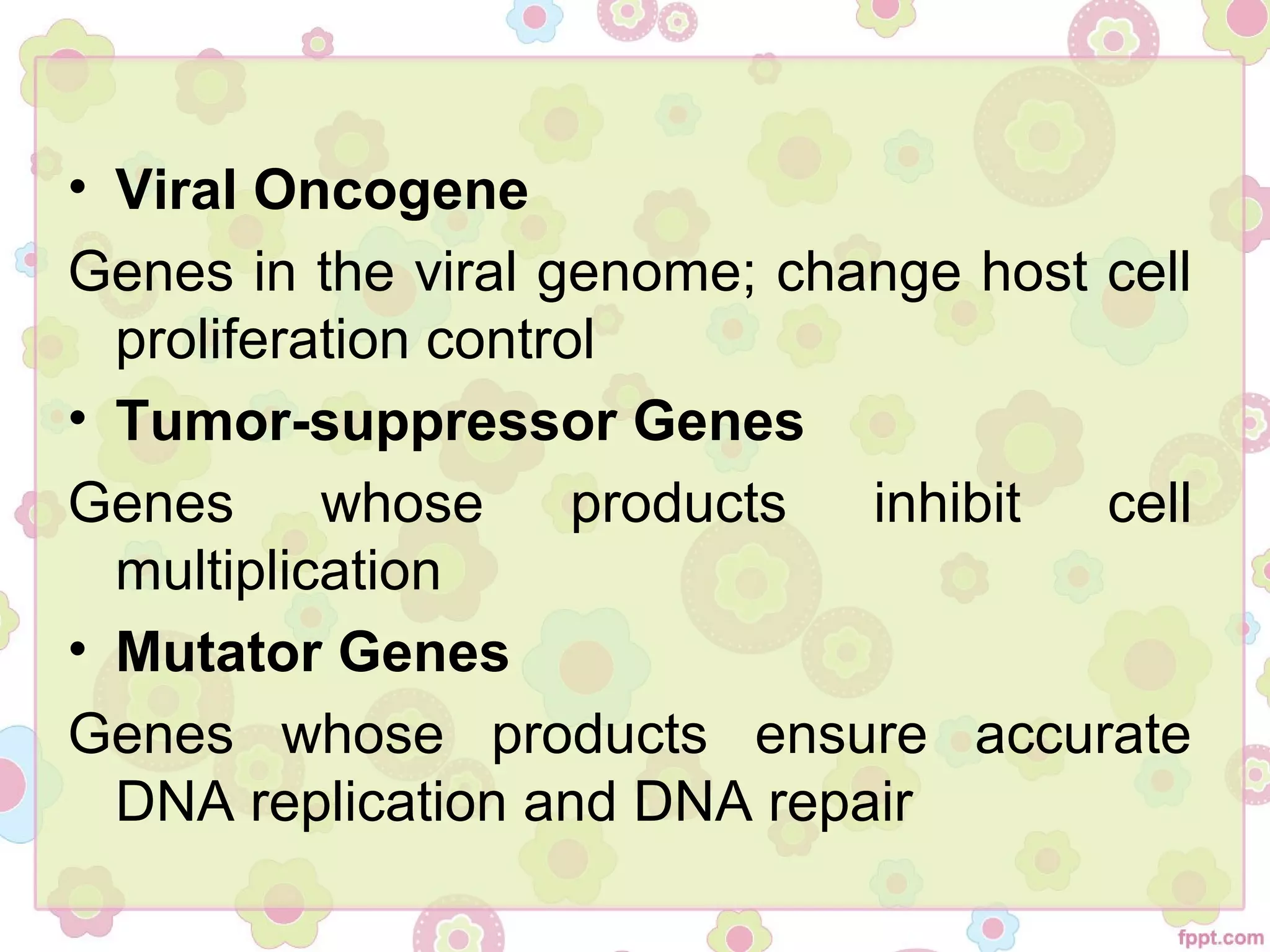 viral oncogenesis | PPT