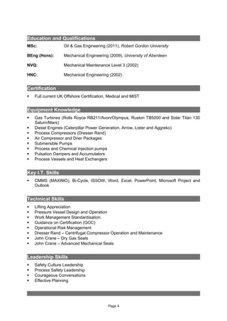 Andrew Walker-CV | DOC | Civil Engineering Industry | Industries