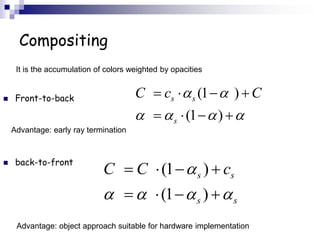 Direct Volume Rendering (DVR): Ray-casting | PPT