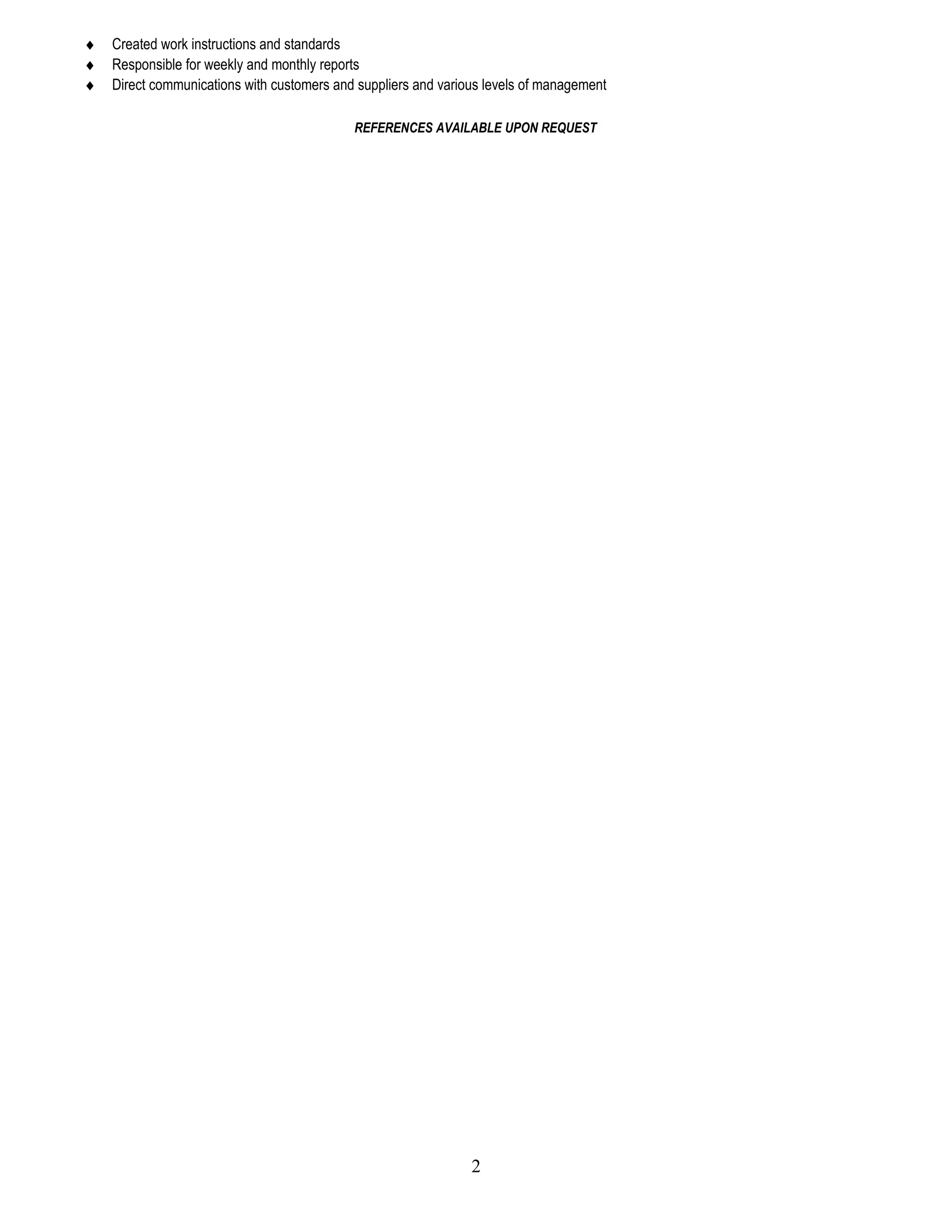 FitzPatrick Resume 2016 | DOC