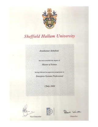 MasterDegreeCertificate | PDF