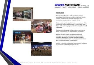 Proscope Group Company Profile | PPT
