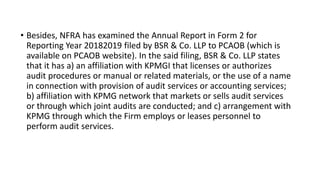 474386529-Deloitte-KPMG-and-the-IL-FS-Saga-NFRA-finds-deficiencies-in-BSR-s-audit-of-IL-FS.pptx