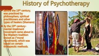 Introduction to Psychotherapy | PPTX