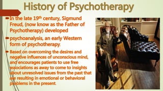 Introduction to Psychotherapy | PPTX