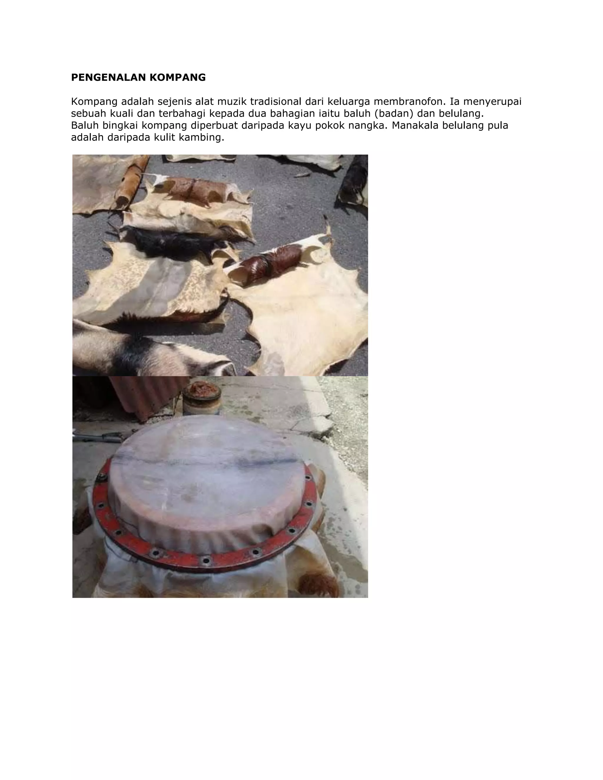 47461418 pengenalan-kompang | DOCX