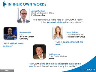 MIPCOM 2016 pn | PPT