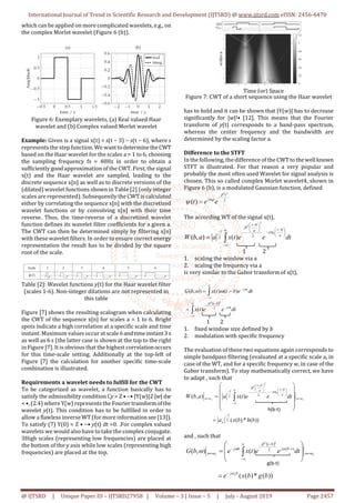 Applications of Wavelet Transform | PDF | Web Development | Internet