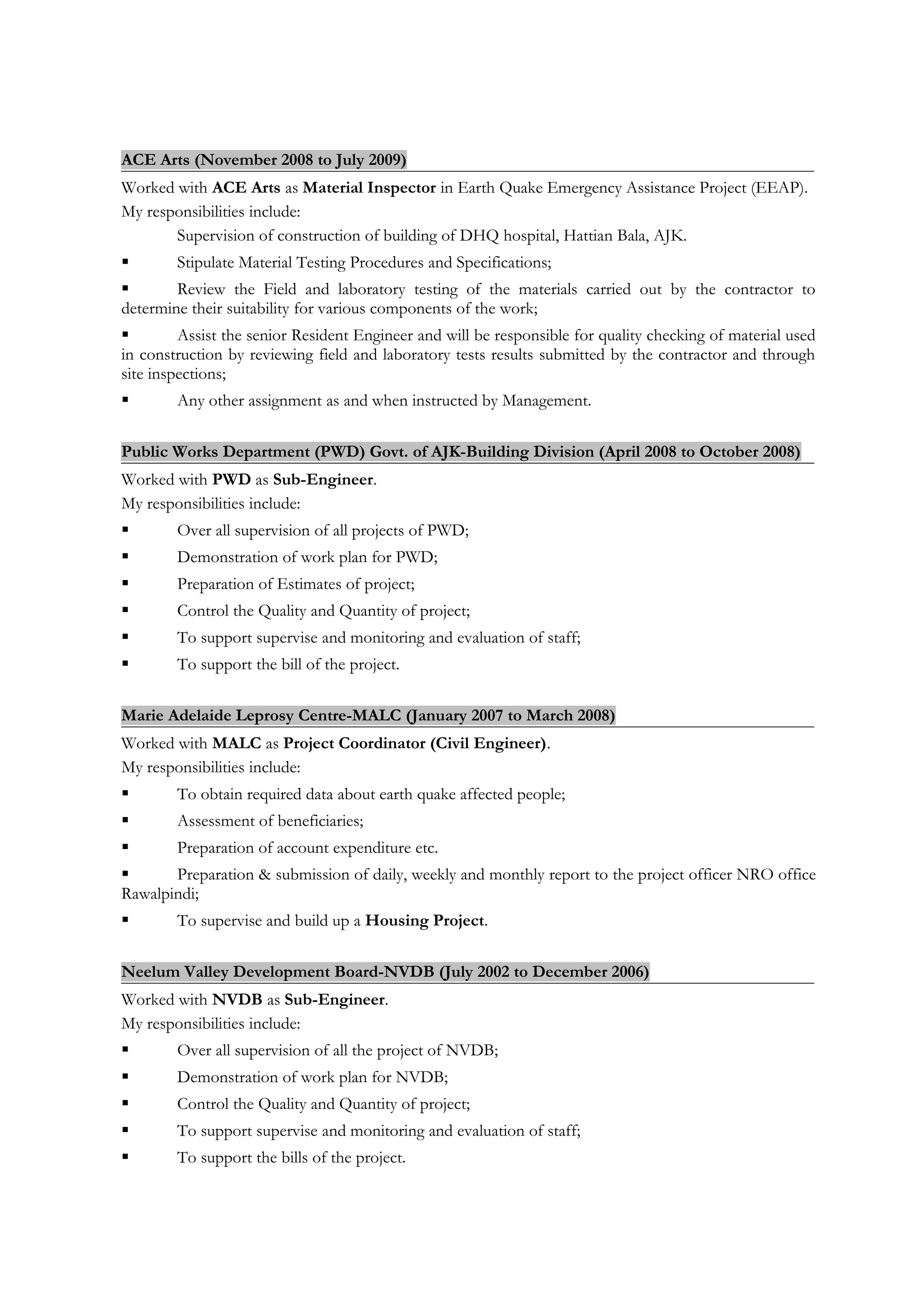 CV-Riaz Arshad | DOC