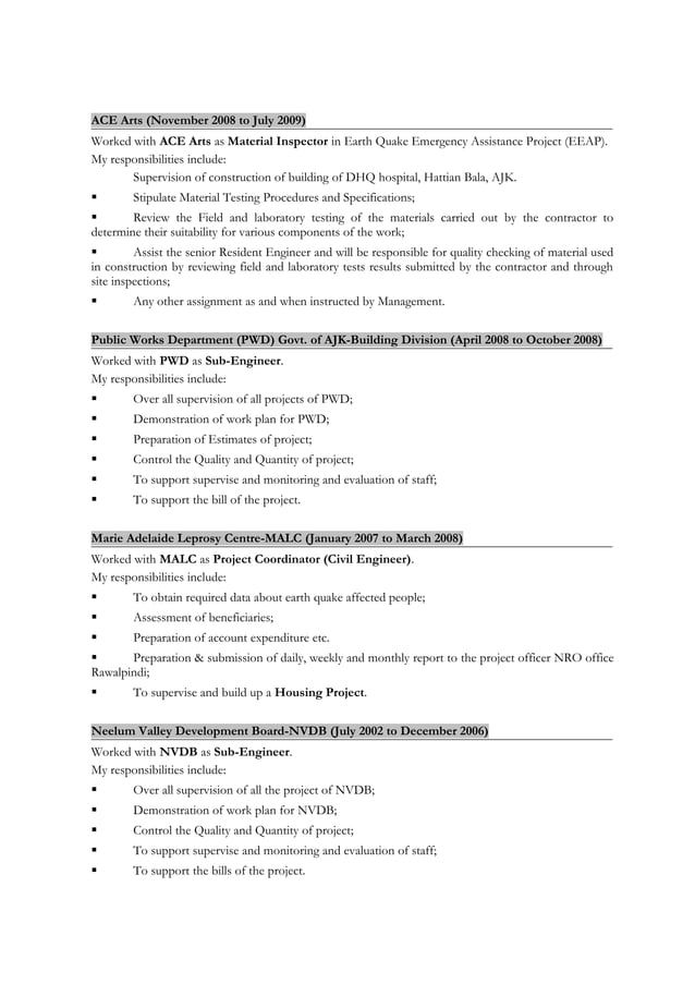 CV-Riaz Arshad | PDF