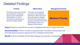 ImageNow Audit Report Presentation | PPTX