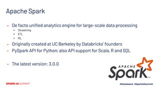 Koalas: Making an Easy Transition from Pandas to Apache Spark | PPT