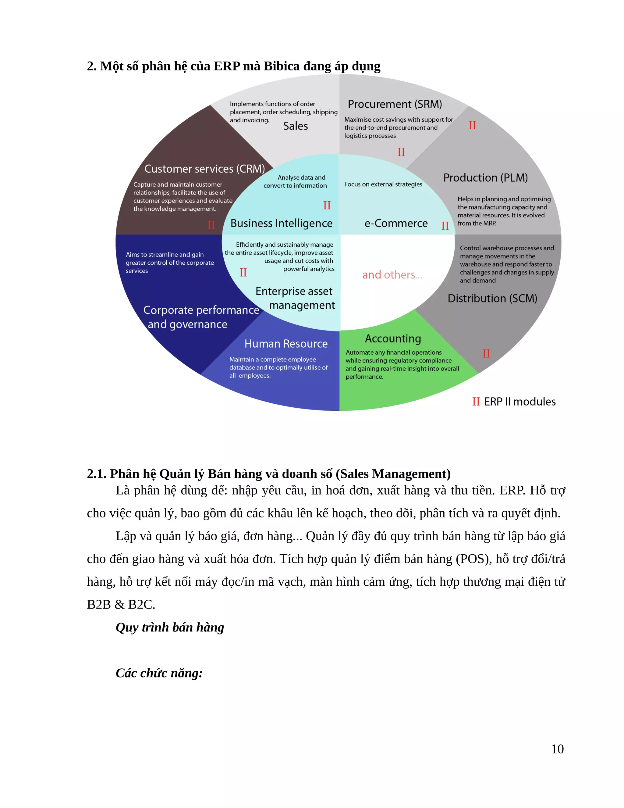 ỨNG DỤNG hệ THỐNG ERP vào CÔNG TY BIBICA | PDF