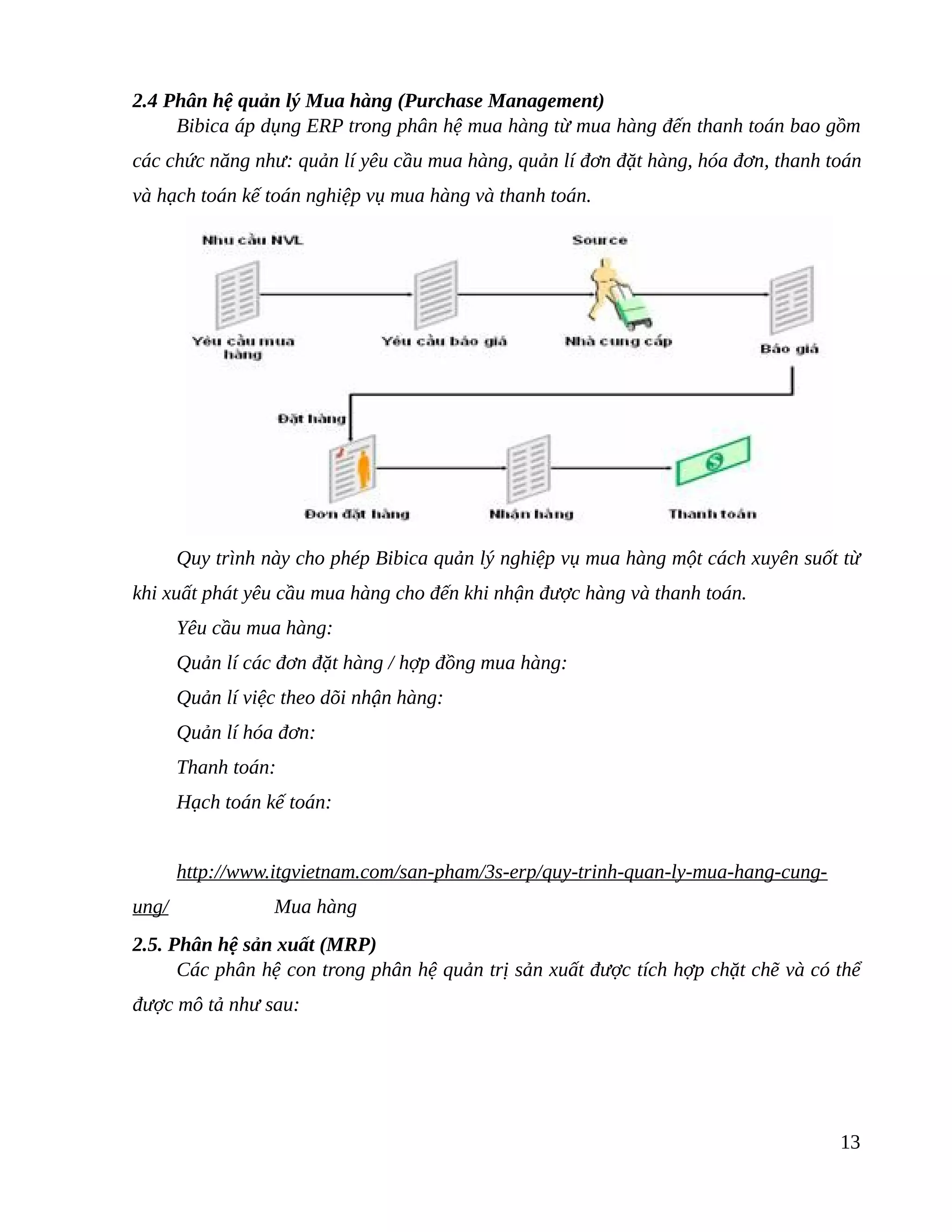 ỨNG DỤNG hệ THỐNG ERP vào CÔNG TY BIBICA | PDF