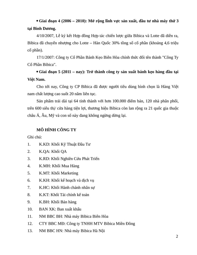 ỨNG DỤNG hệ THỐNG ERP vào CÔNG TY BIBICA | PDF