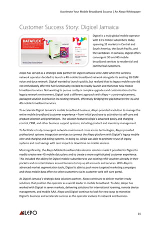 Accelerate Your Mobile Broadband Success Alepo Mobile BroadBand ...