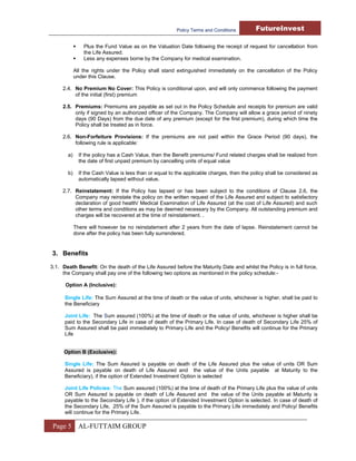 FutureInvest - English Policy | PDF