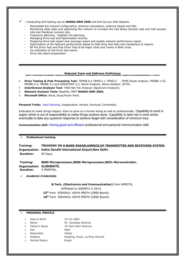 Sandeep Sharma_CV | PDF