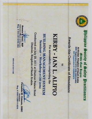 CERTIFICATES-Batch 2 | PDF