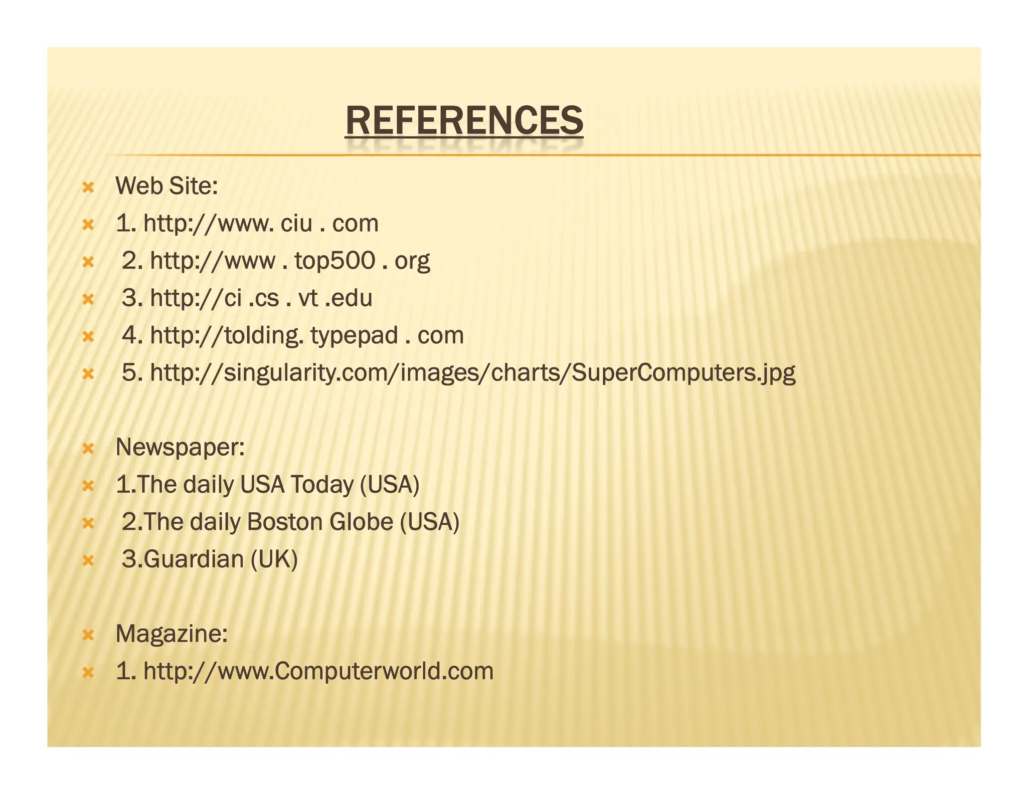 super computer presentation for cmputer science students | PDF
