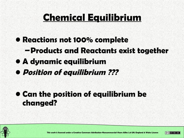 Chemical Reactions: pH Equilibria | PPT