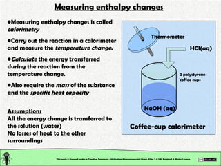 Chemical Reactions: Thermochemistry | PPT