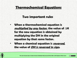 Chemical Reactions: Thermochemistry | PPT